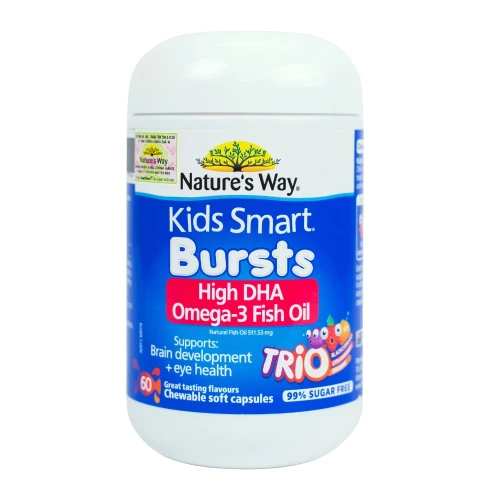 Mua Kids Smart Omega-3 Fish Oil Trio Tại Nhà Thuốc Uy Tín 35 Năm