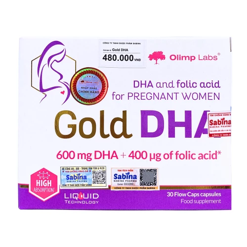 Gold DHA Chela Chính Hãng - Mua Tại Nhà Thuốc Uy Tín 35 Năm